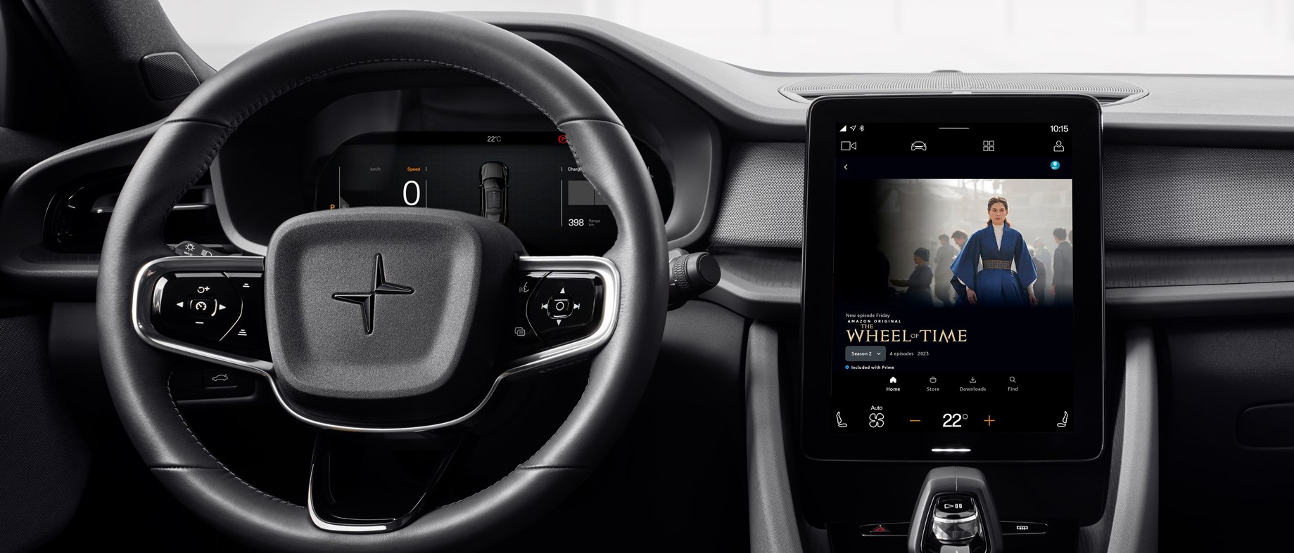 Polestar 2 gains new entertainment app - Prime Video - Drive Tesla