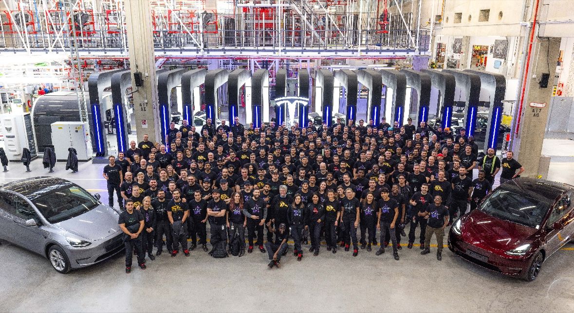 Tesla Model Y production at Giga Berlin reaches next milestone: 6,000 ...