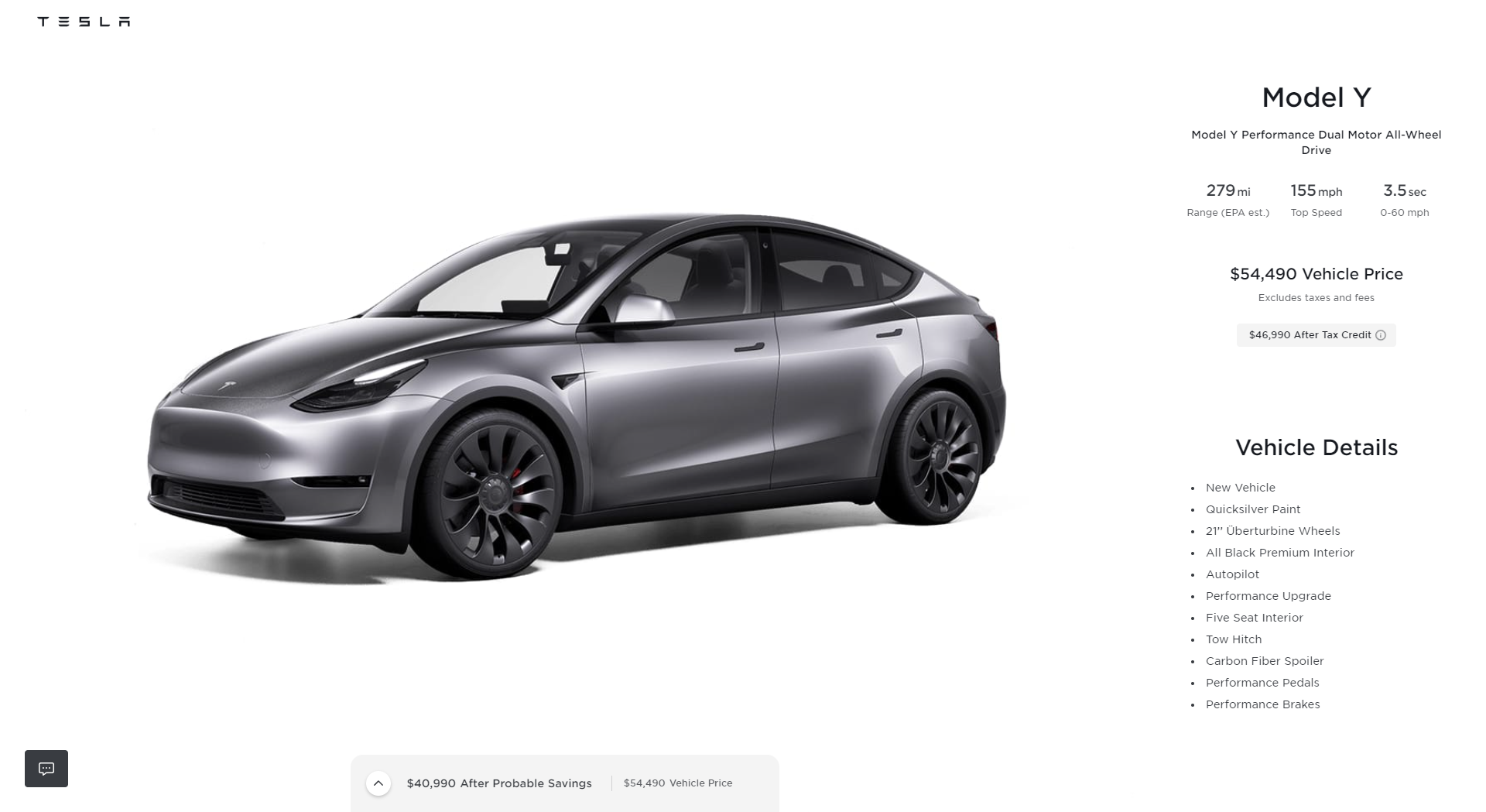 Tesla launches Quicksilver paint for Model Y in the US - Drive Tesla