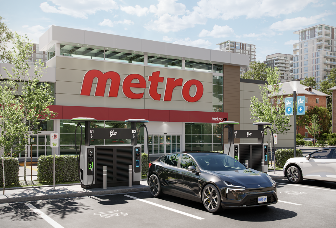 FLO and METRO to Install 500 EV Fast Charging Ports at 130 Grocery ...