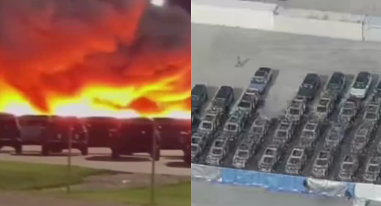 Fire Breaks Out at Rivian Factory Parking Lot, Cause Under ...