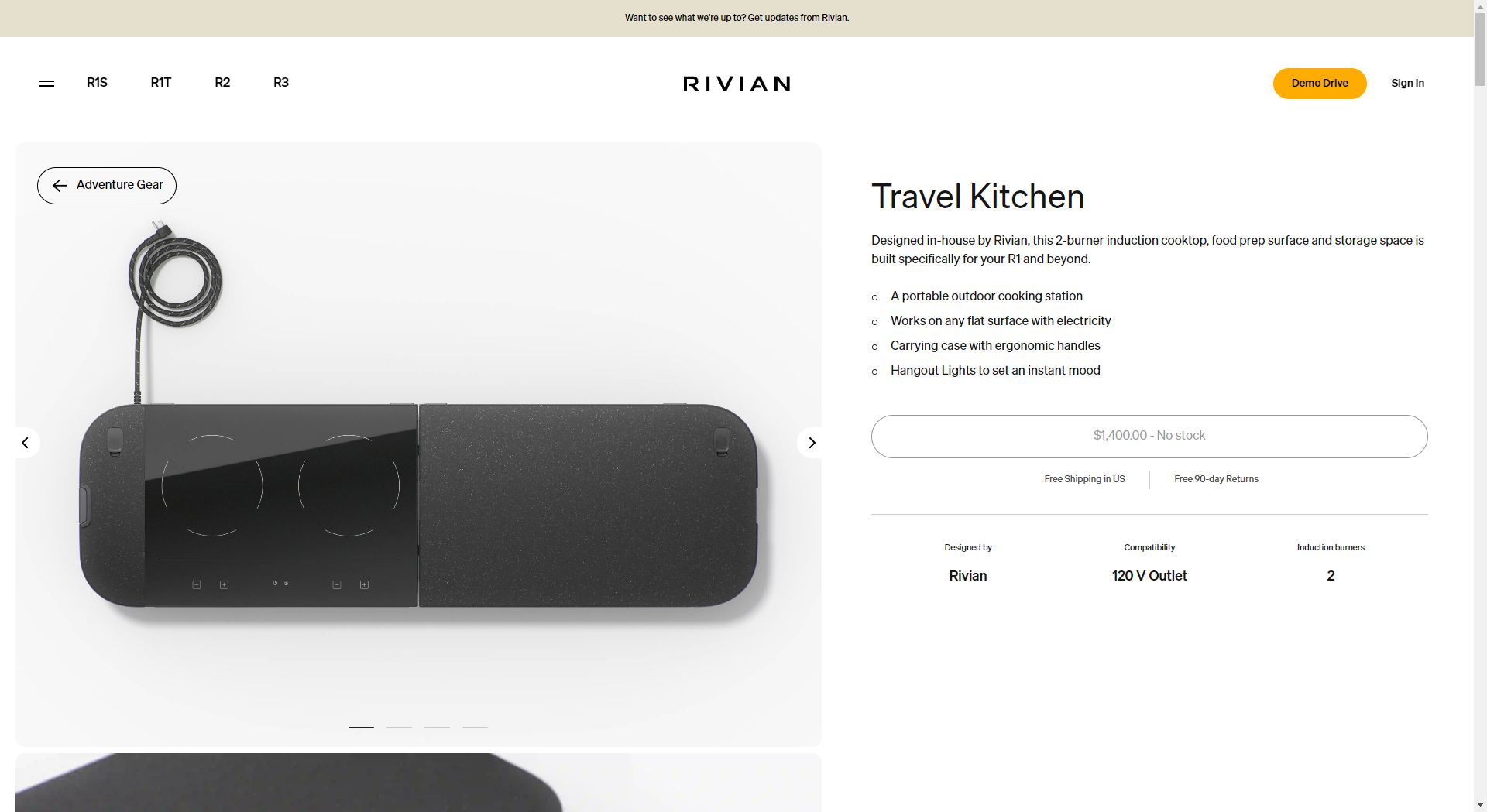 Rivian's Travel Kitchen unexpectedly recalled - Drive Tesla