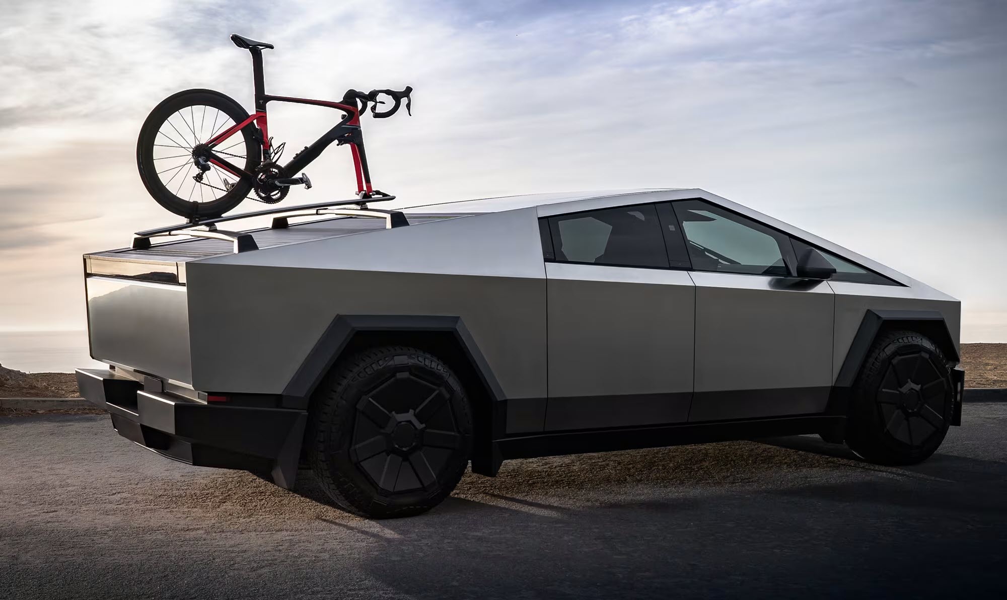 Tesla launches Cybertruck Crossbars revealing key difference between ...