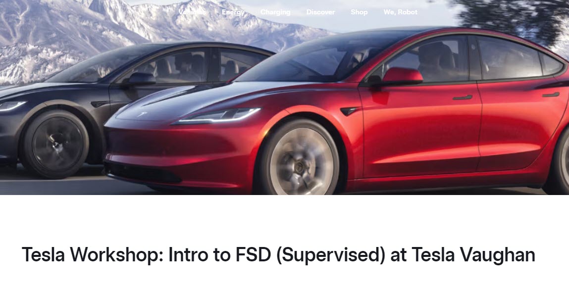 Tesla Launches New Workshops on FSD, Mobile App, and Touchscreen Basics ...