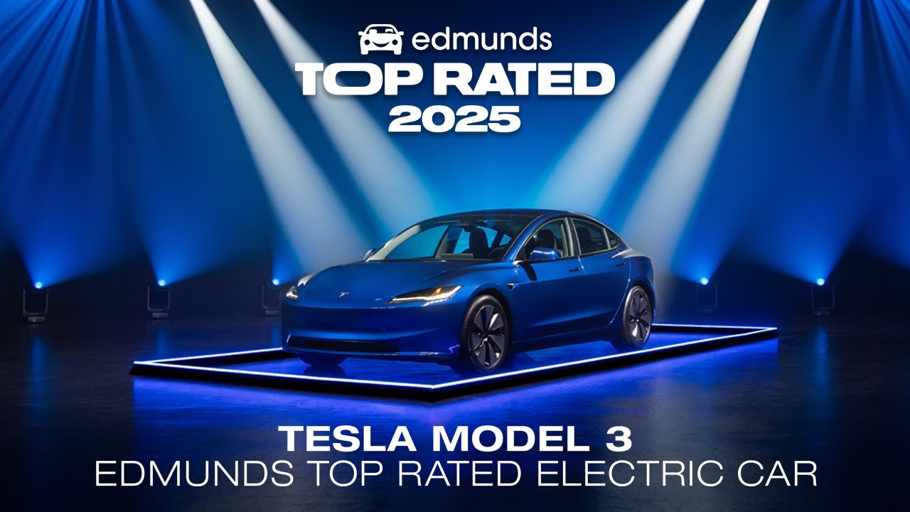 Edmunds Top Electric Vehicles of 2025: Tesla Model 3, Kia EV9, Rivian ...