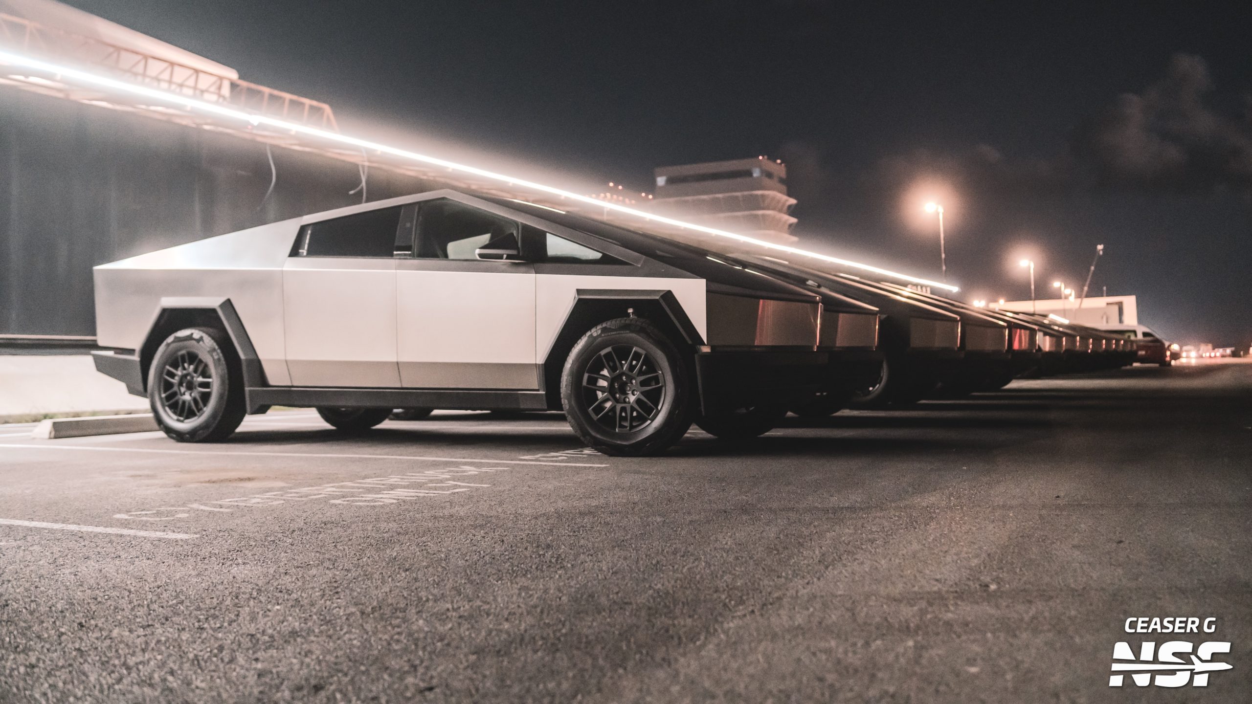 Tesla Cybertrucks Begin Replacing Gas Trucks at SpaceX Facilities ...